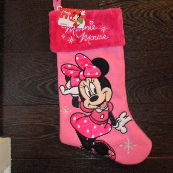 Disney | Holiday | New Disney Minnie Mouse Christmas Stocking | Poshmark